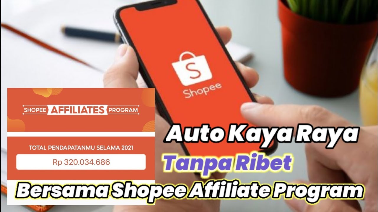 Cara Daftar Shopee Affiliate Program - YouTube