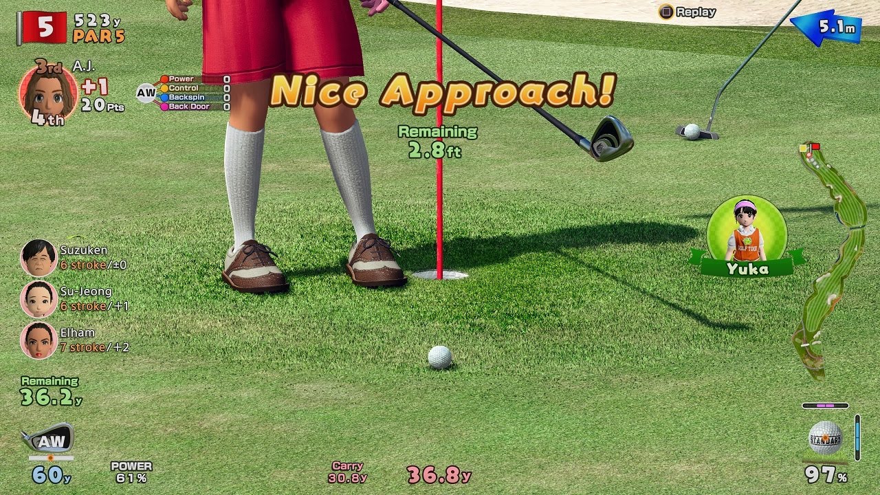 Everybody's Golf Gameplay 🏌️‍♀️ PS4 - Super-fun game - YouTube