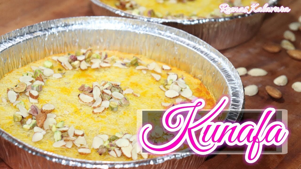 Kunafa Recipe|kanafeh|kunafe| - YouTube