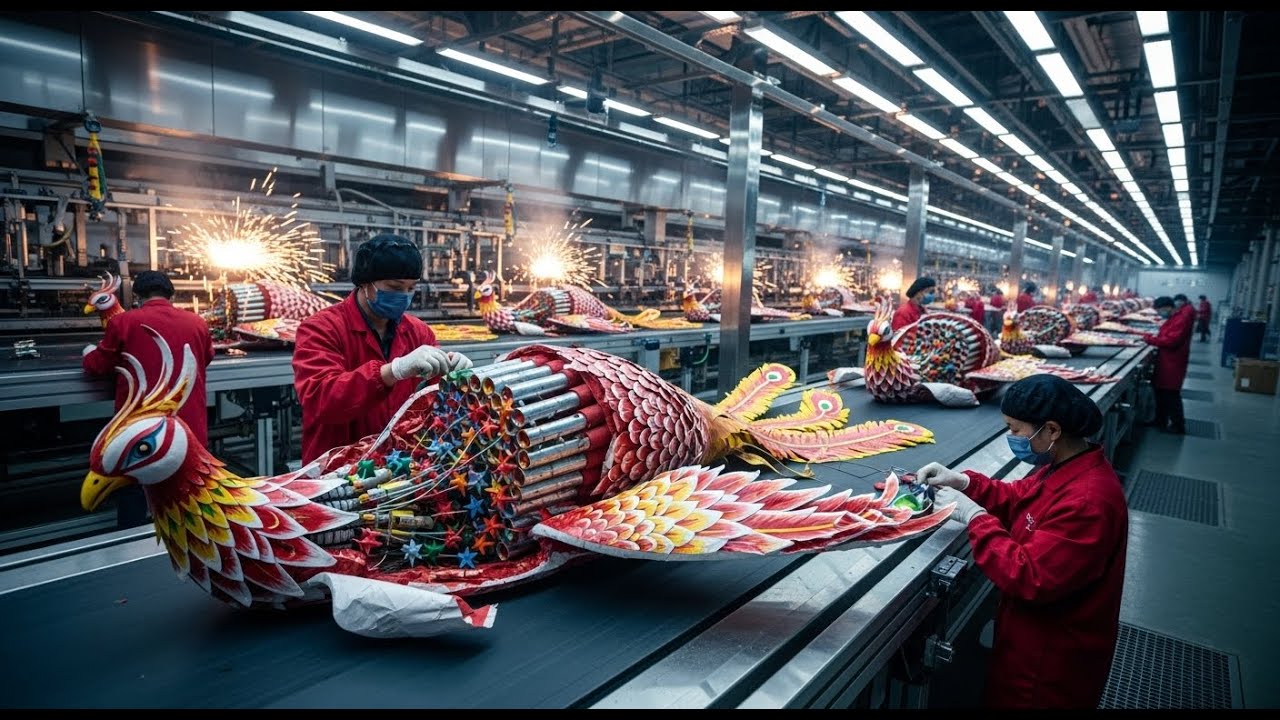 Inside the Fireworks Factory – How Gunpowder Becomes a Billion-Dollar ...