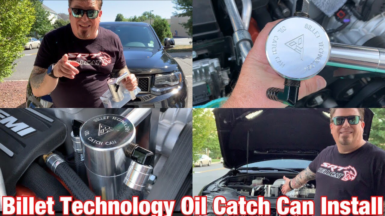 Billet Technology Oil Catch Can for the Trackhawk. Unboxing ...