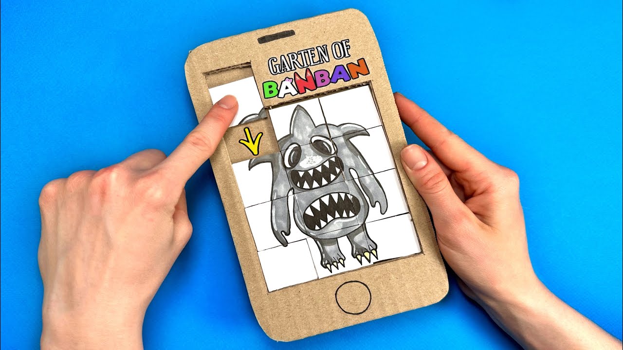 All Popular Jumpscares Drawings and Paper Crafts from Garten of Banban ...
