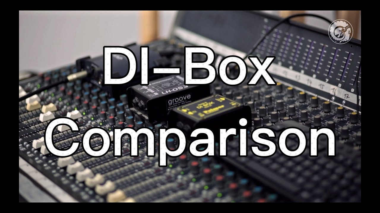 What difference does it make? - DI BOX COMPARISON ( Palmer, LD Systems ...