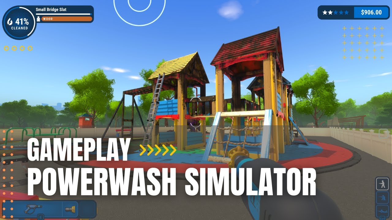 Powerwash simulator - Playground level - complete - YouTube
