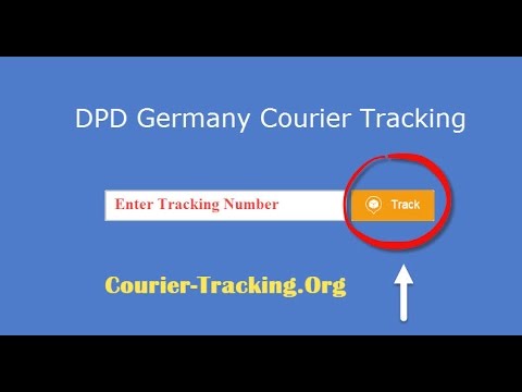 DPD Germany Courier Tracking Guide - YouTube