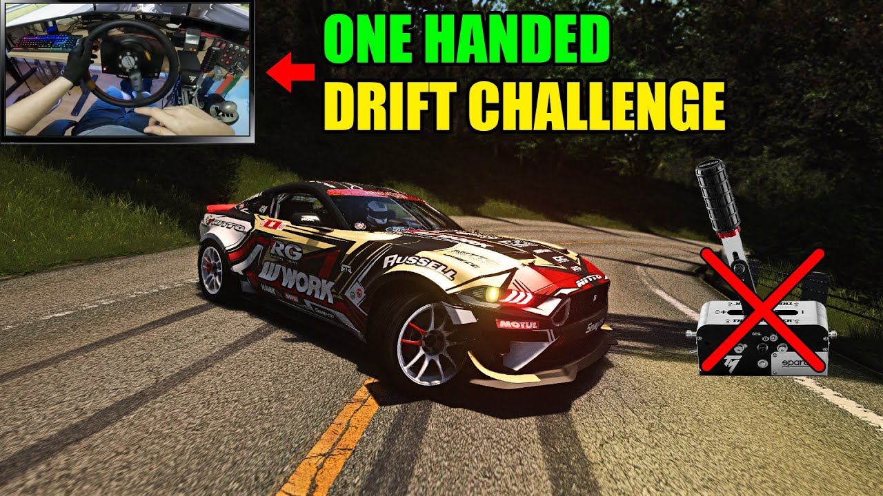 ONE HAND Drift Challenge | Assetto Corsa - YouTube