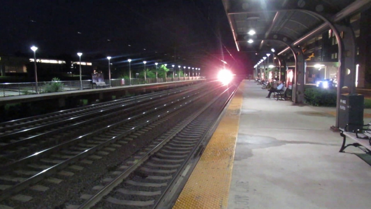 NJ Transit Full HD: Northeast Corridor Line Train 3881 at Hamilton ...