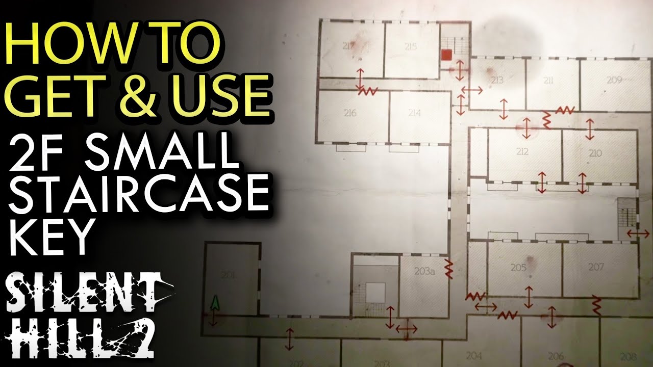 How to get and use 2F Small Staircase Key Silent Hill 2 Remake - YouTube