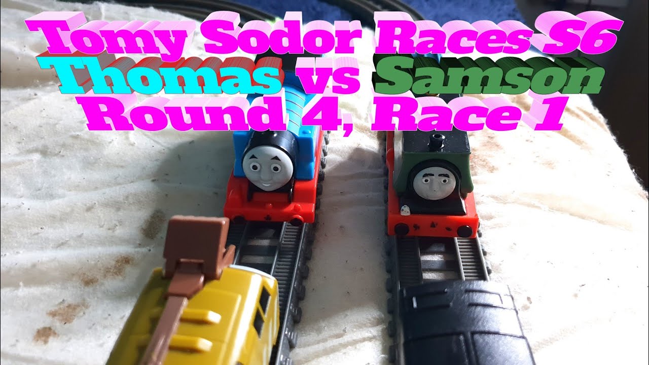 Tomy Sodor Races: Thomas vs Samson S6 Round 4, Race 1! - YouTube