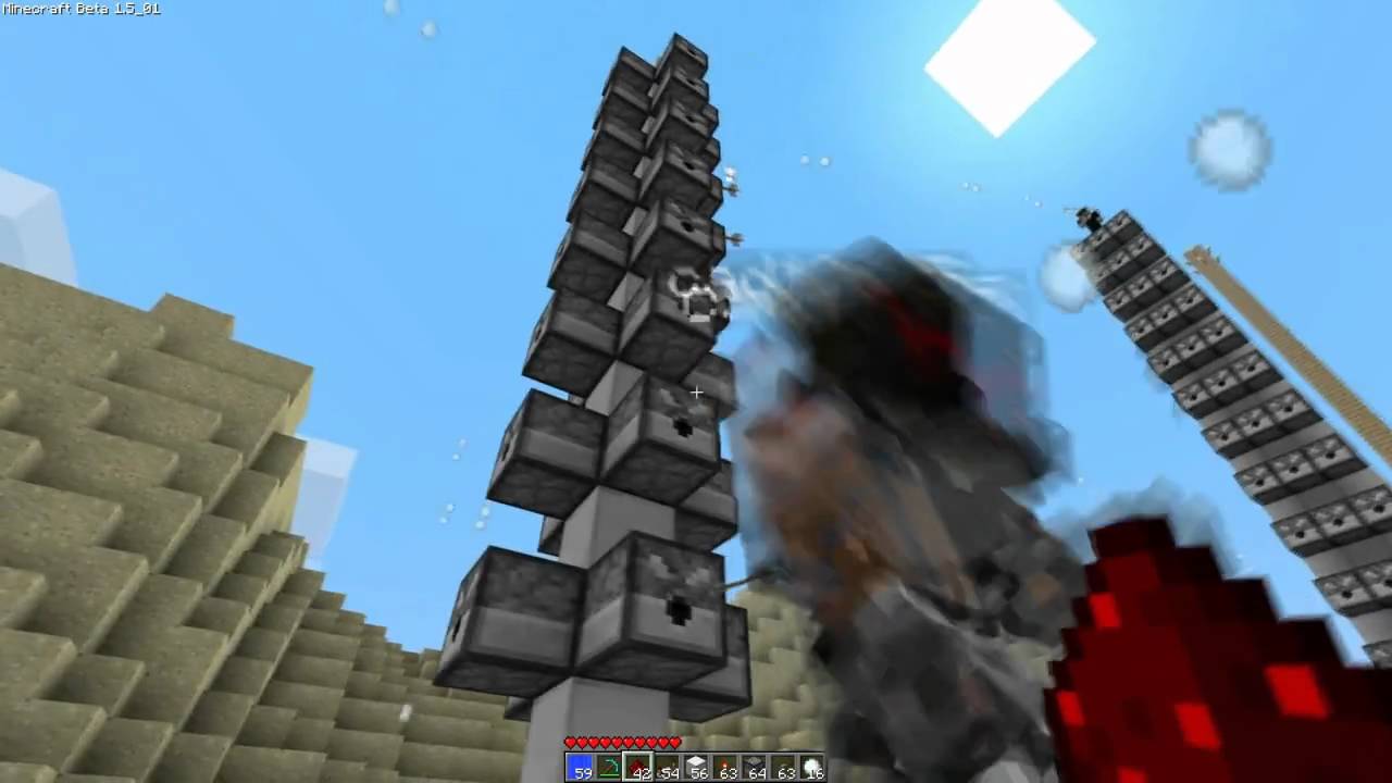 MINECRAFT Concept tower turret design - YouTube