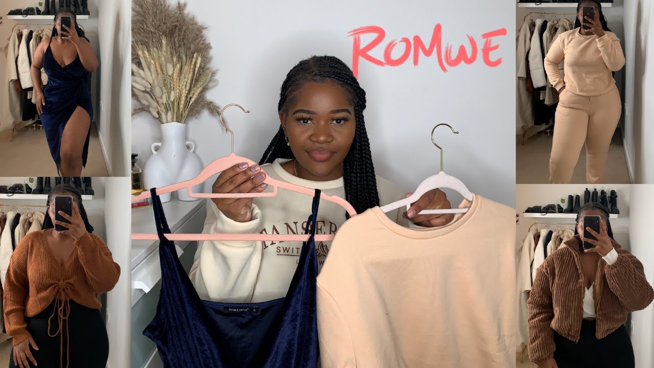ROMWE REVIEW & FALL/WINTER TRY ON CLOTHING HAUL! *DISCOUNT CODE ...