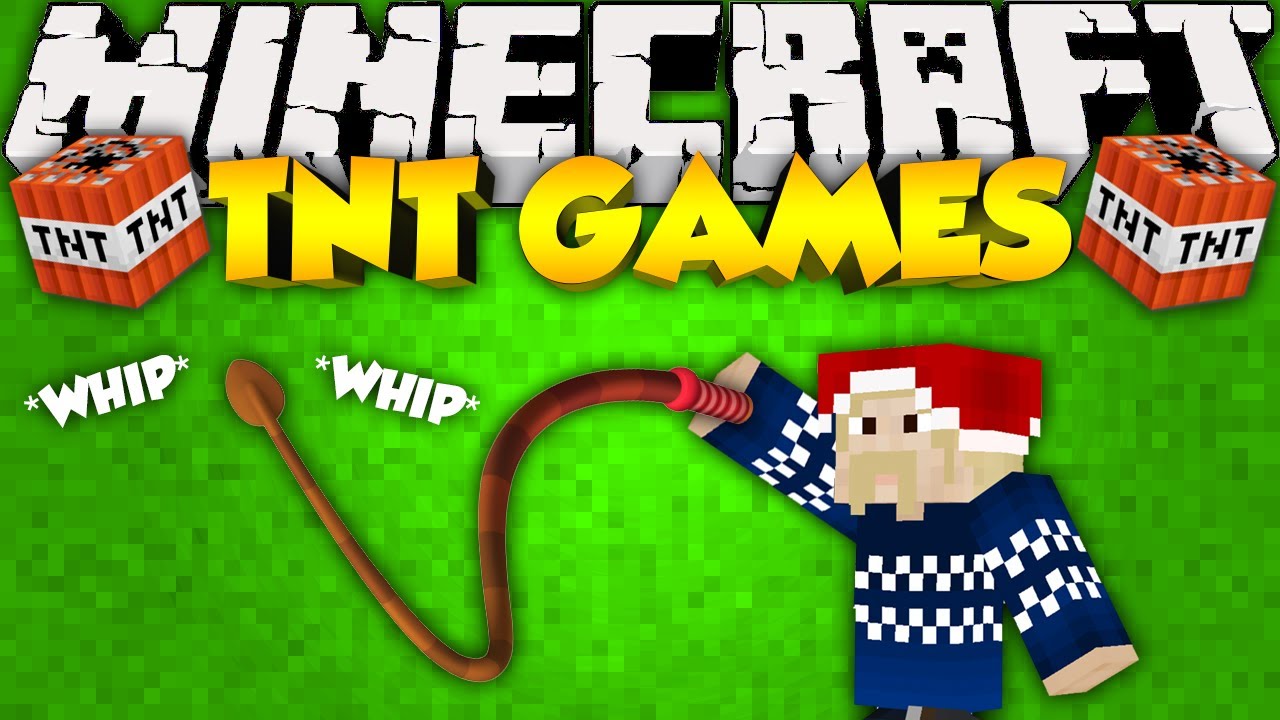 Wipper Whips His Whip! - Minecraft TNT Games w/ Friends - YouTube