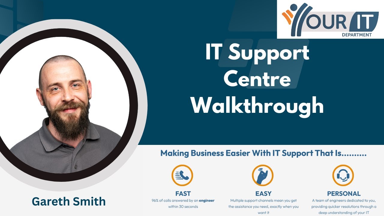 IT Support Centre Walkthrough - YouTube