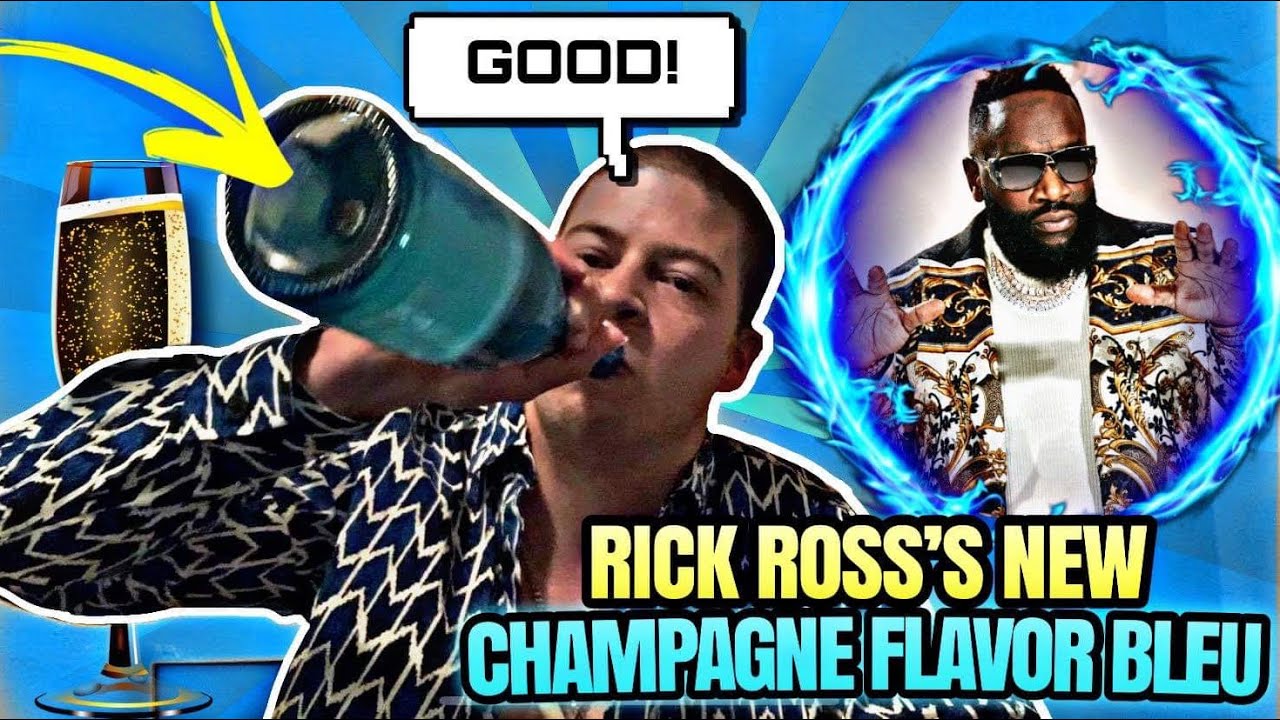 RICK ROSS’S NEW CHAMPAGNE FLAVOR BLEU - YouTube