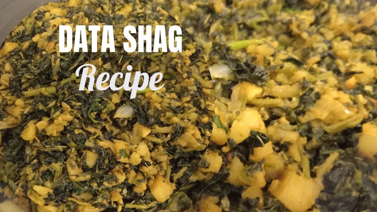 Steam Amaranth leaf fry recipe || data saag bhaji recipe || denga shak ...