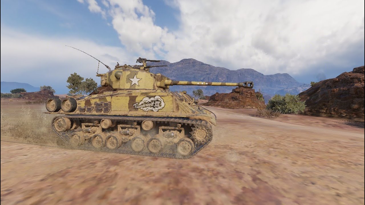 World of Tanks M4A3E8 Thunderbolt VII - 3 kill 3.1k damage Ace Tanker ...