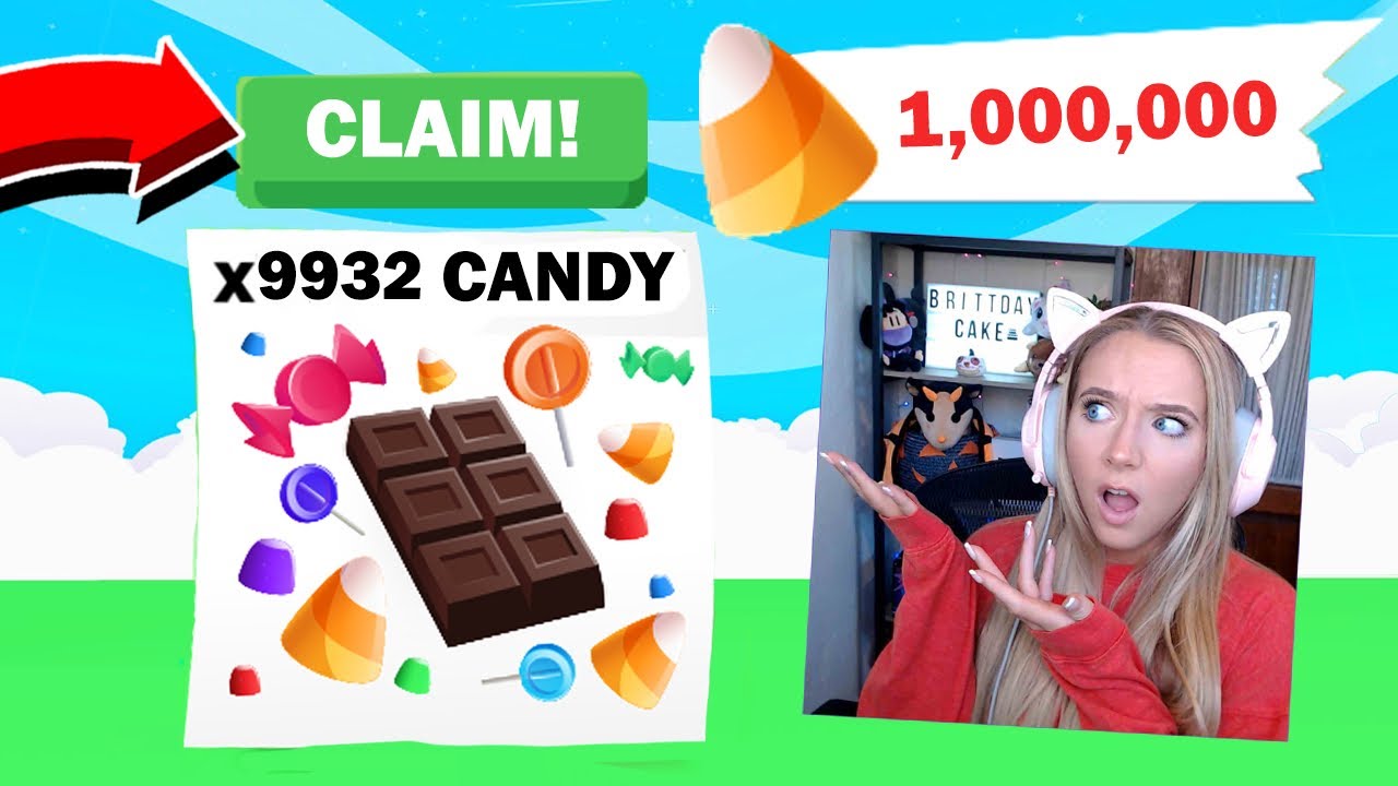 Noob Gets MAX Candy in Adopt Me! (1HR Challenge) - YouTube