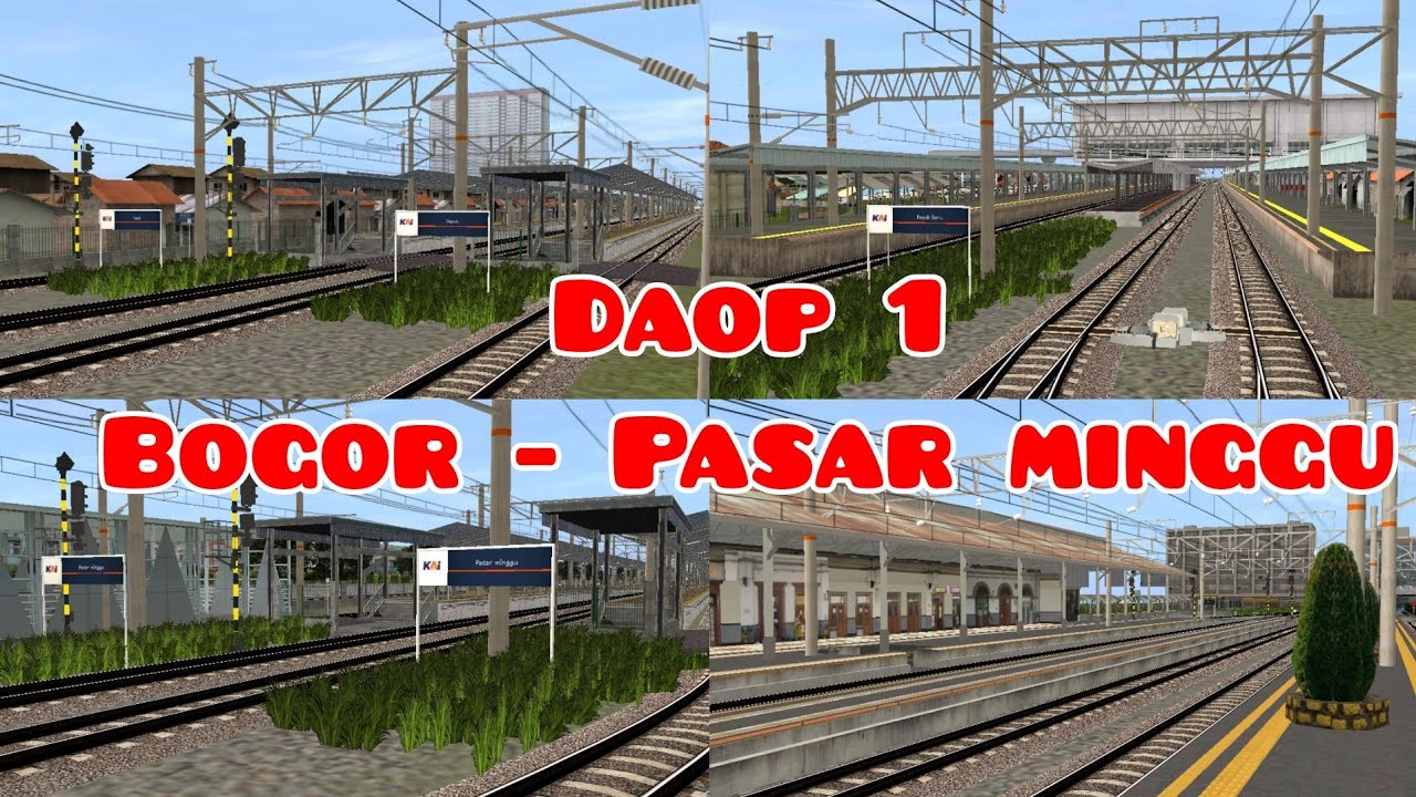 Rilis!!! [Share] Rute Daop 1 V.2 - YouTube