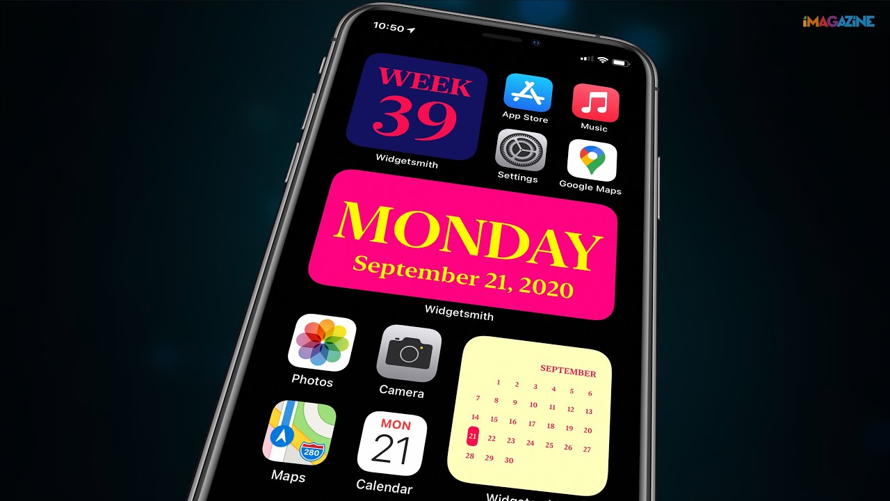 Widgetsmith - własne customowe widgety w iOS 14 - YouTube