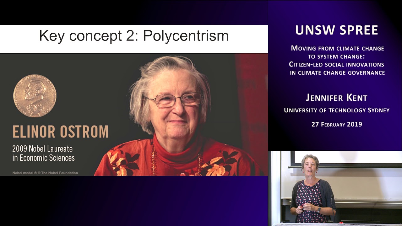 UNSW SPREE 201902-27 Jennifer Kent - Moving from climate change to ...