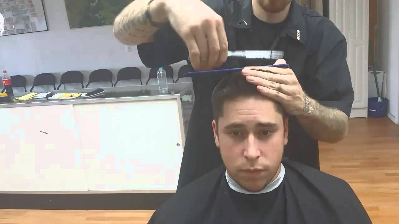 MR J's barbershop fast speed regular haircut - YouTube