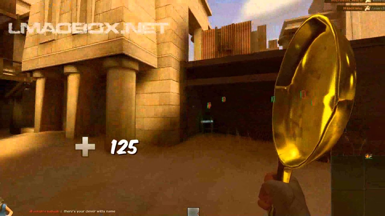 TF2 LMAOBOX 2015 - FRYING PAN MELEE CRITS + AIMBOT - YouTube