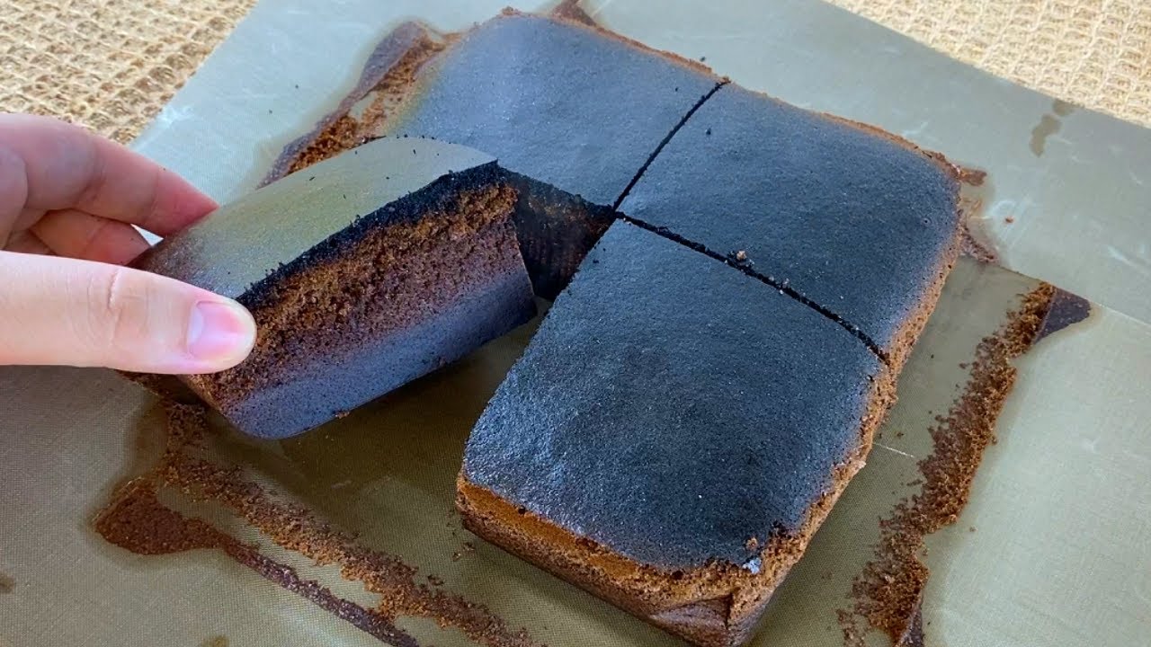 Taiwan Chocolate Castella Cake - the most special cake I have ever ...