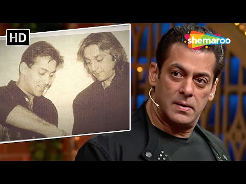 Salman Khan हुए अपनी और Sanjay Dutt की फोटो देख के Emotional | The Kapil Sharma Show Season 2