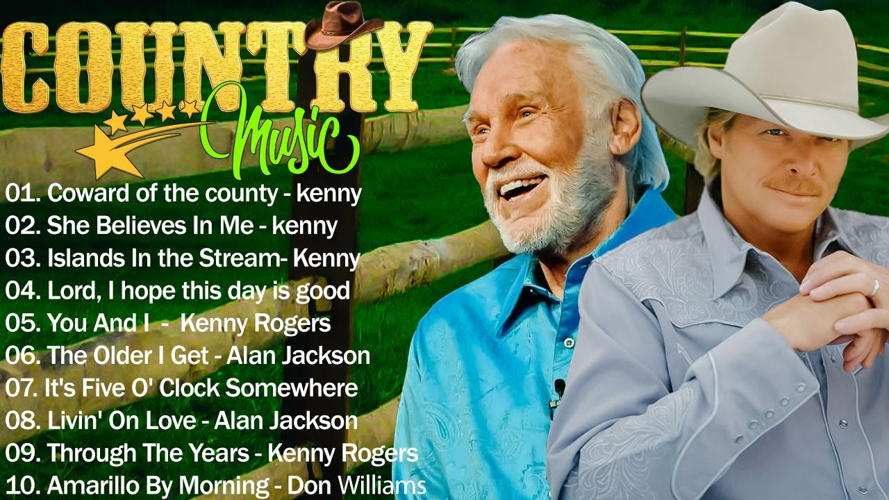 Alan Jackson, Kenny Rogers, George Strait, Don - Top Greatest Old ...