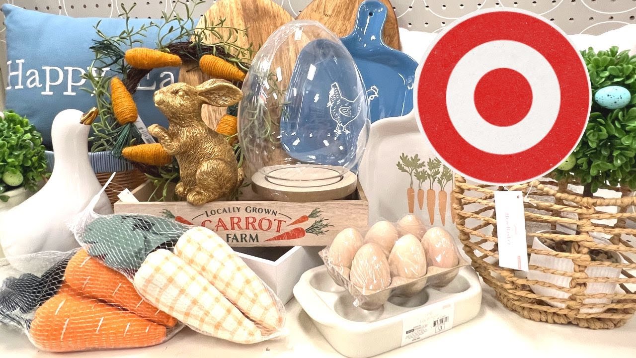 TARGET DOLLAR SPOT *NEW* EASTER DECOR JACKPOT 2023 - YouTube