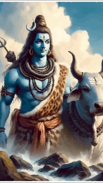 Drawing Mahadev Image Using Python #youtubeshorts #mahashivratri #mahadev #drawing #viral # ...