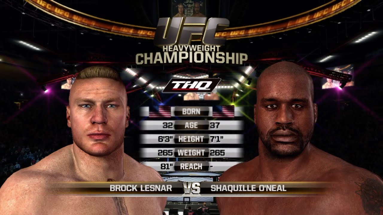 Tapout Crew/Shaq - UFC Undisputed 2010 Gameplay #3 (Xbox 360) - YouTube
