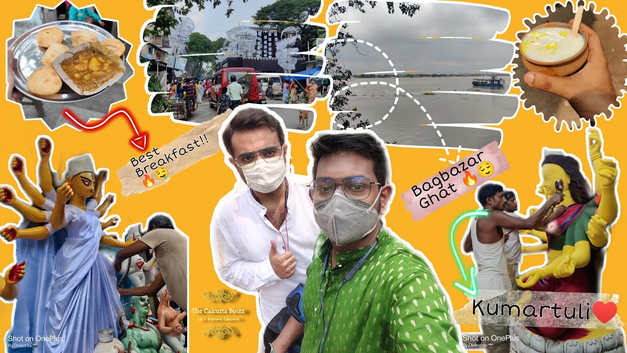 Mahalaya Special Vlog 2021♥️ ft. The essence of Durga Pujo @Kumortuli ...