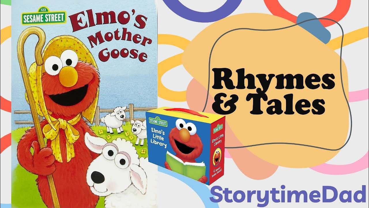 Elmo's Mother Goose Storytime Book with Cookie Monster, Oscar, Bert and ...