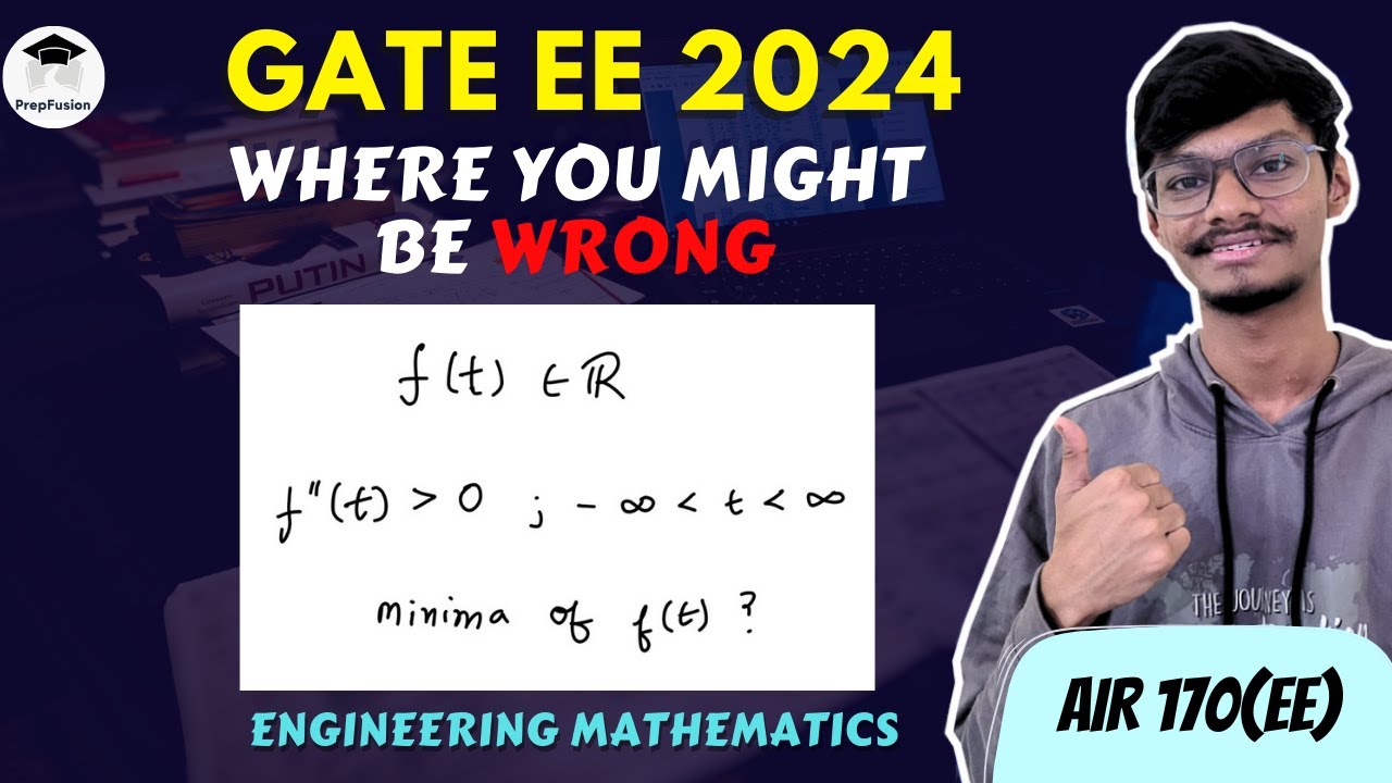 GATE 2024 EE Engineering Mathematics || Calculus || PrepFusion - YouTube