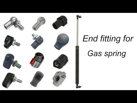 End fitting for gas spring,ball stud,din 71752,din 71802,gas strut ball stud from Gastac Gas spring