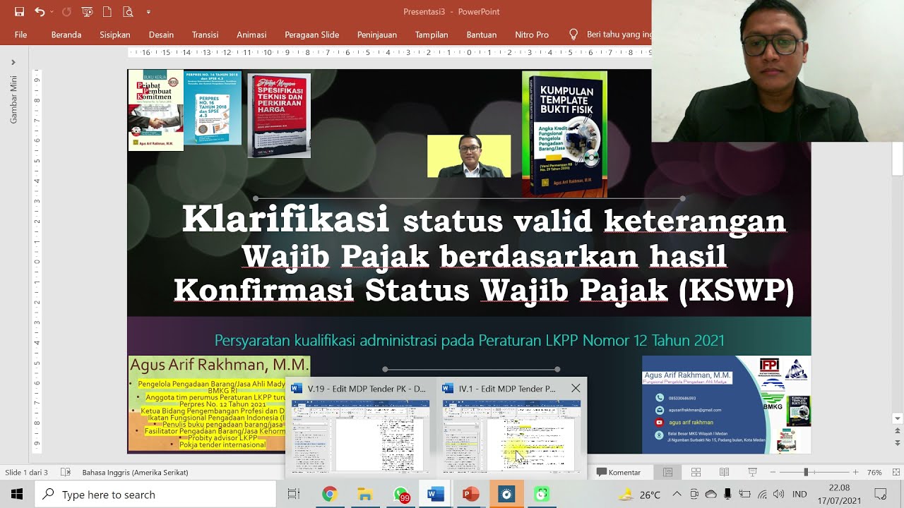 Cara Klarifikasi status valid Wajib Pajak berdasarkan hasil Konfirmasi ...