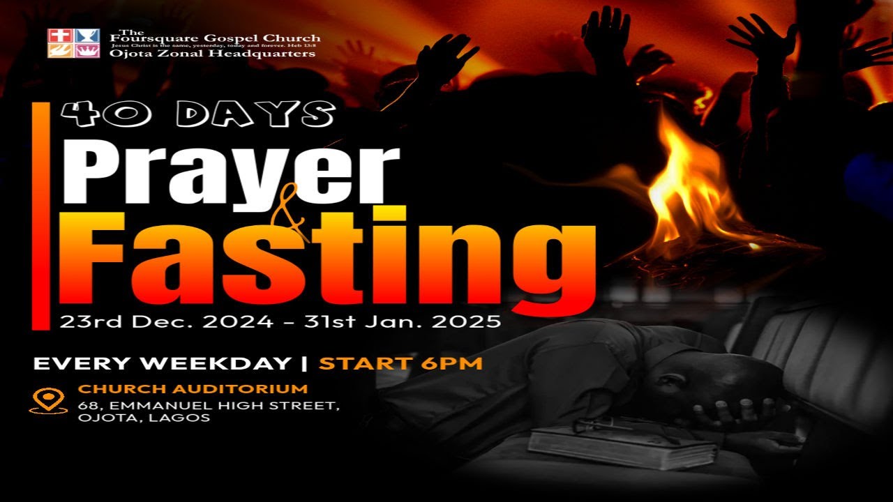 FASTING AND PRAYER || DAY 32 || 23ND JAN 2025 || OUR YEAR OF RESOUNDING ...