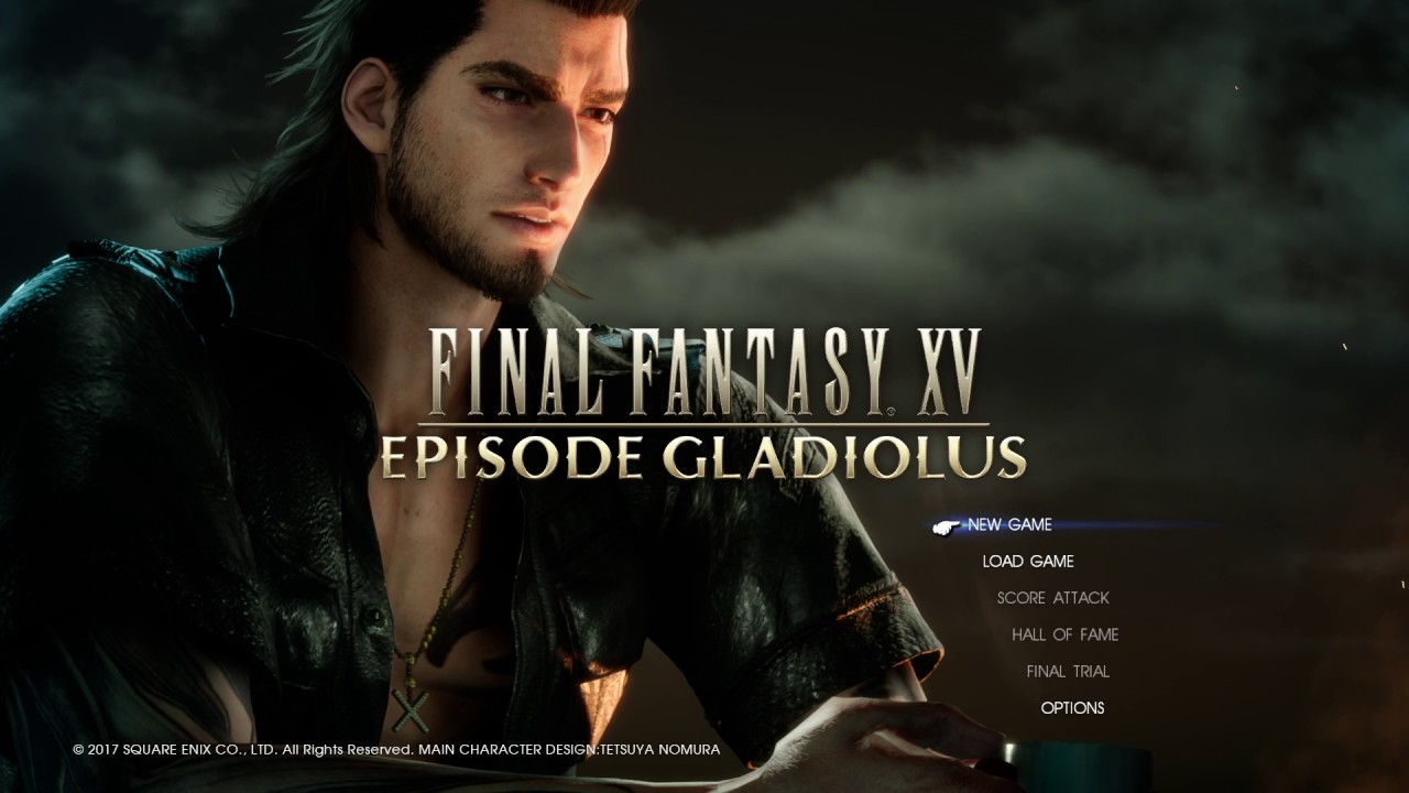 Final Fantasy XV - Episode Gladiolus (Title Screen) - YouTube