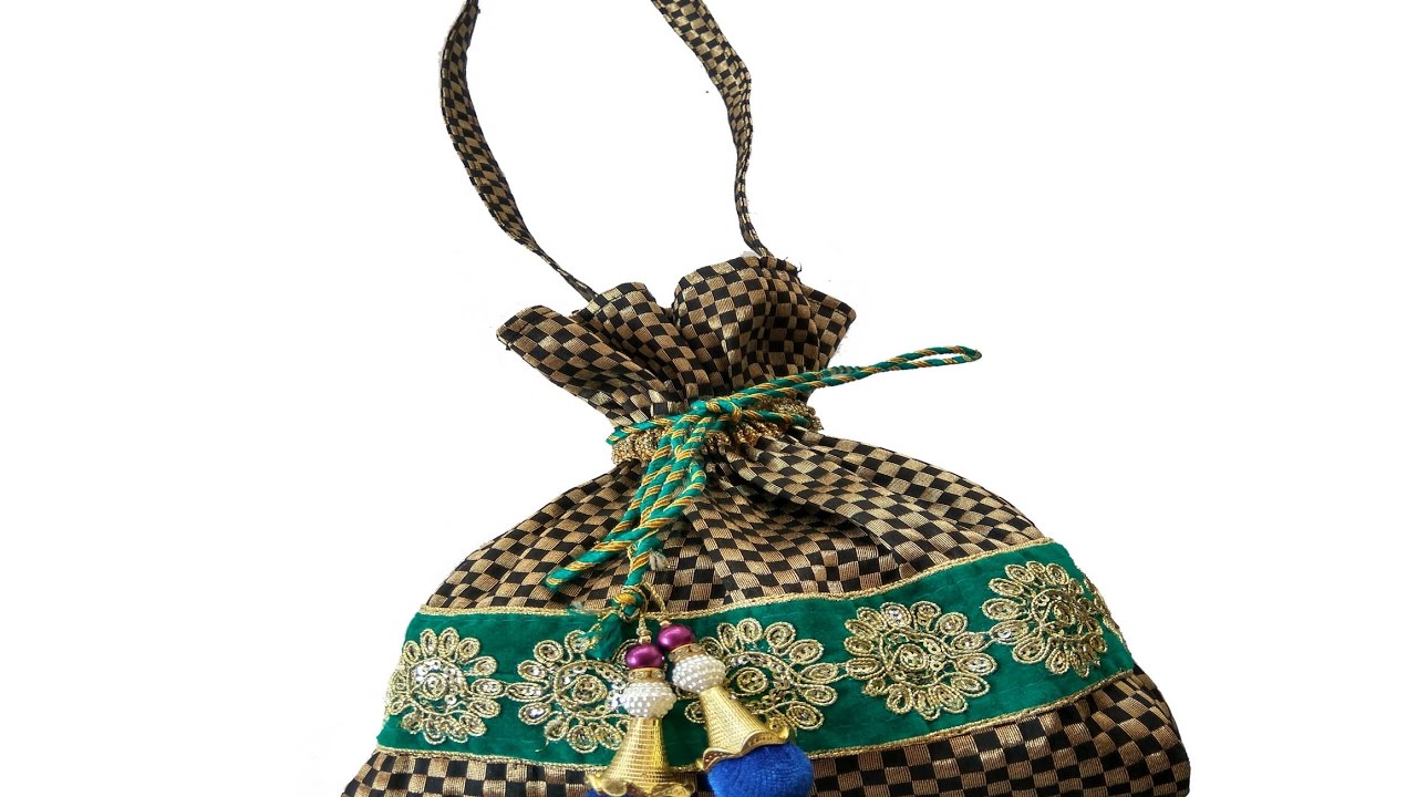 Ethnic Purse very easy to make (DIY) - YouTube