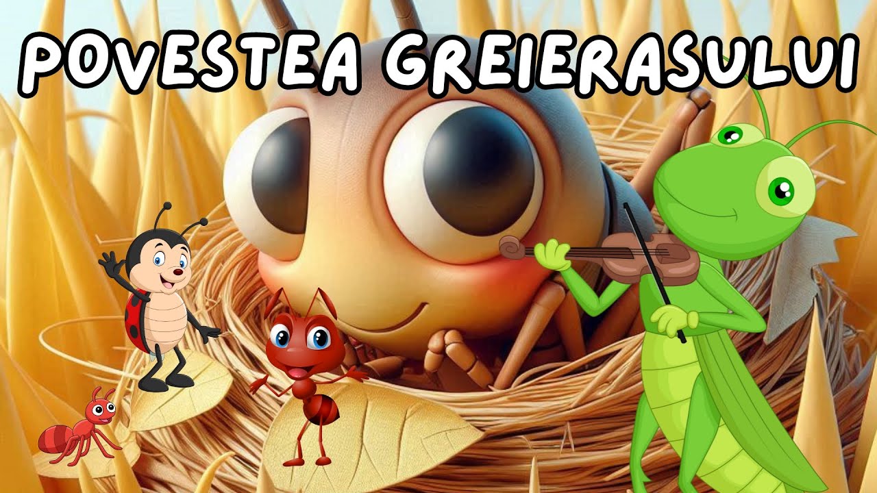 O ALTFEL DE POVESTE DESPRE GREIERAS - POVESTI DIN INIMA PADURII # ...