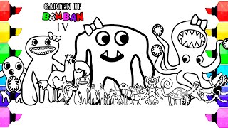 Garten of Banban 5 NEW COLORING PAGES / How to Color Al... | Doovi
