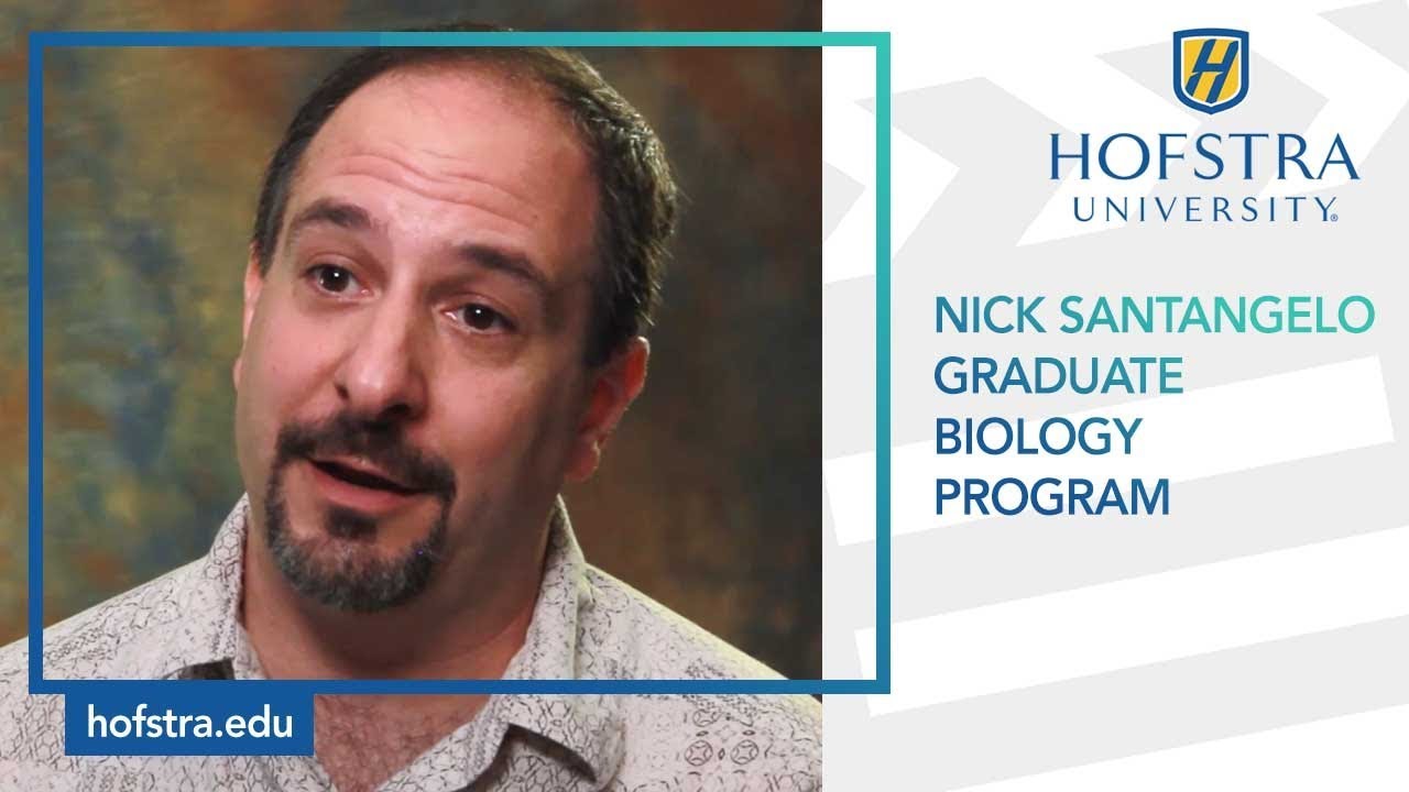 Nick Santangelo - Graduate Biology Program - YouTube