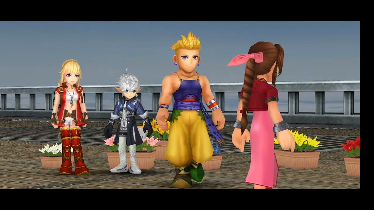 Dissidia Final Fantasy Opera Omnia Japan : Aerith IW Shinryu With ...