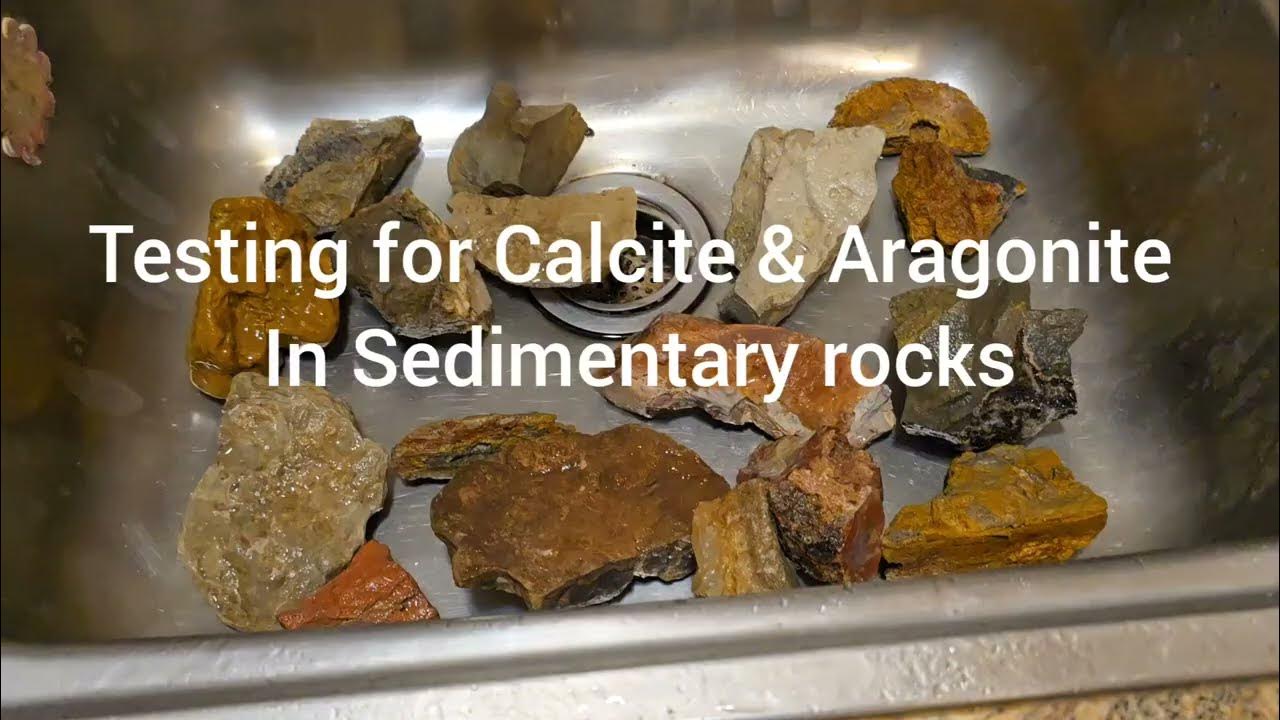 Testing Sedimentary Rocks with Vinegar (Science Experiment) - YouTube