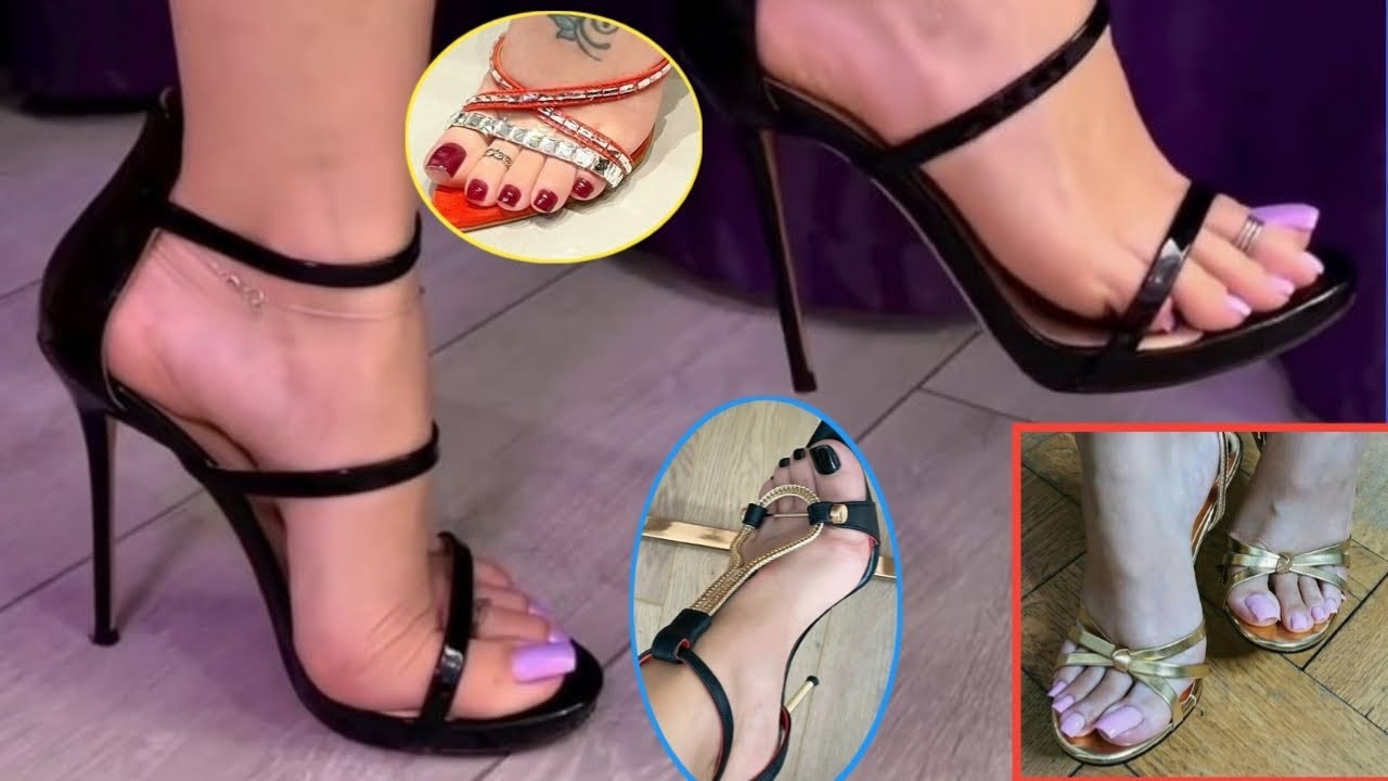 Chic Steps: Navigating the World of High pencil Heel sandal and footwear Couture - YouTube