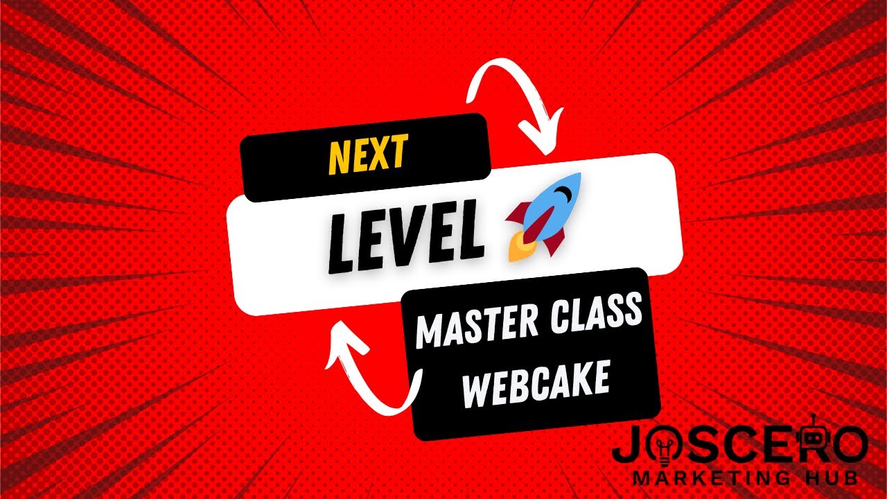 Master Class Webcake, construye landings a otro nivel - YouTube