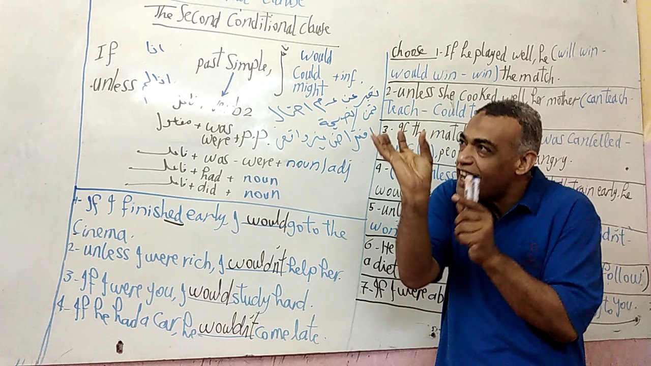 The Second conditional clause - YouTube