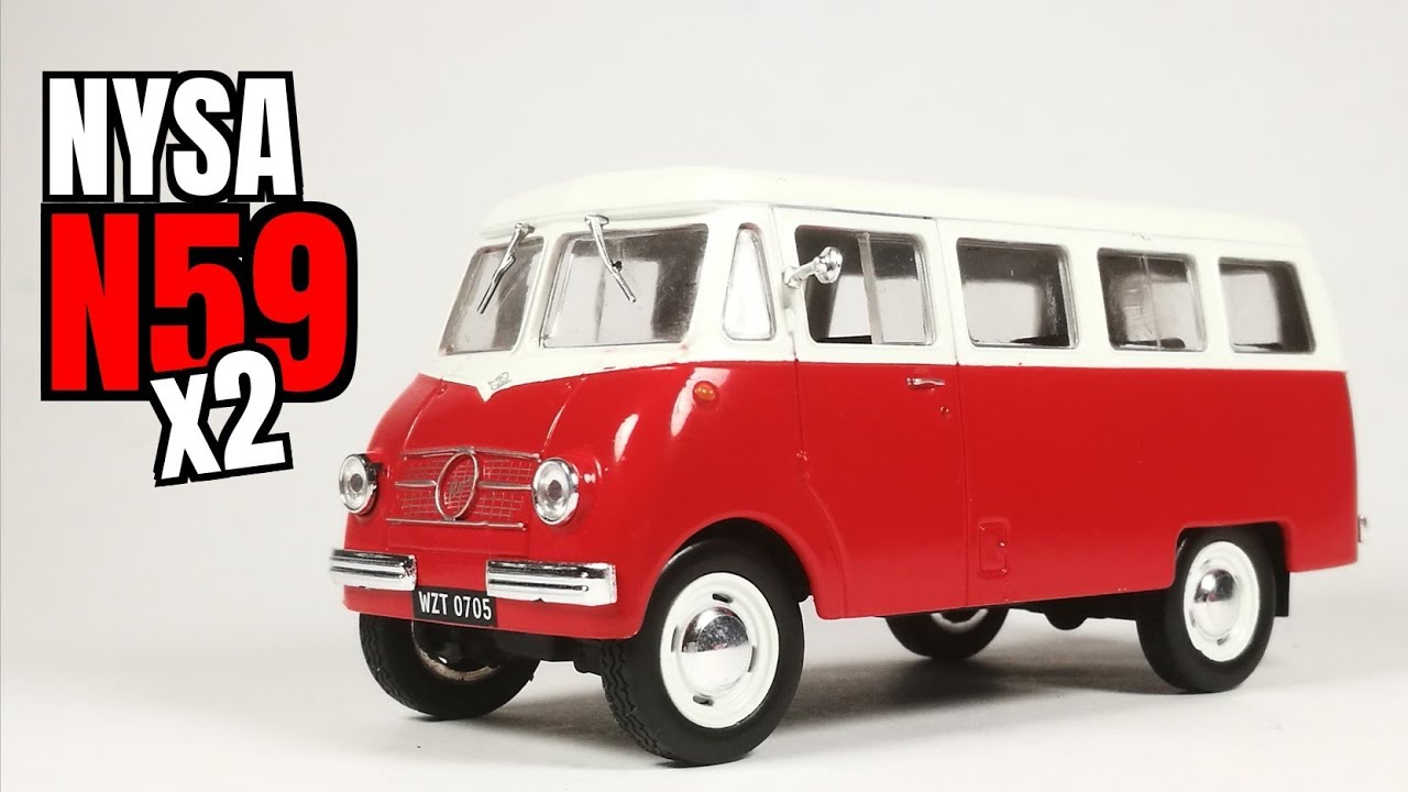 Nysa N59 / Kultowe Auta PRL-u i Złota Kolekcja / 1:43 - YouTube