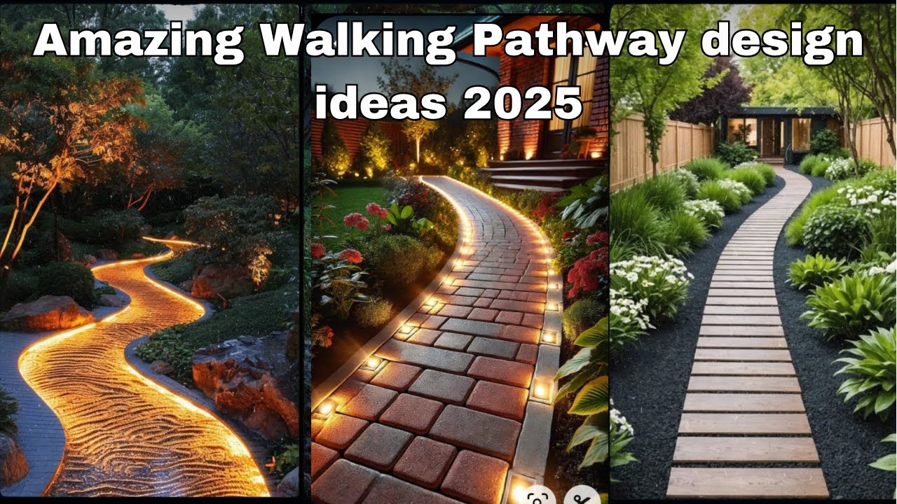 Walking Pathway Designs 2025|Latest Walking Pathway Designs| Front yard ...